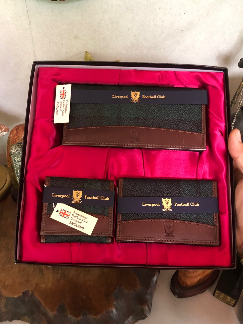 Liverpool Football Club Wallet Gift Set, Men's Fashion, Watches ...