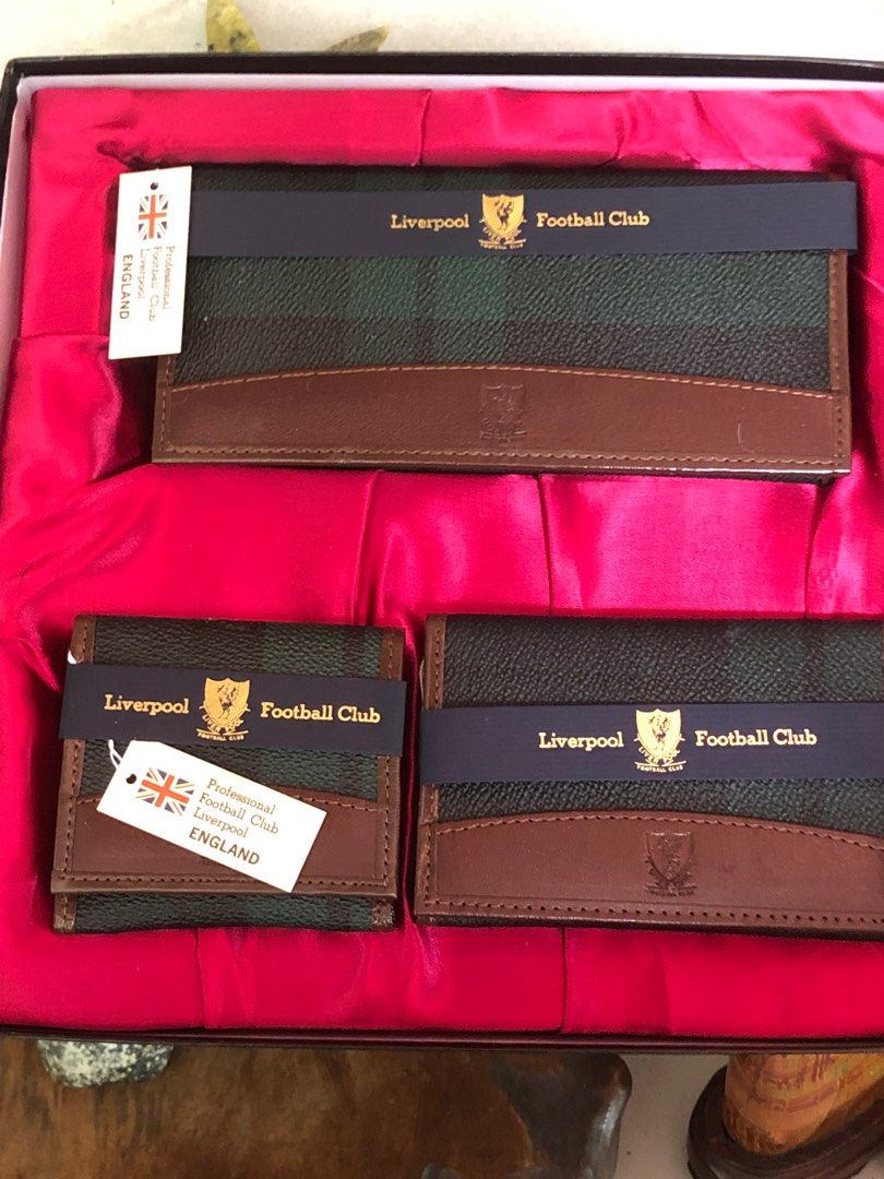 Liverpool Football Club Wallet Gift Set, Men's Fashion, Watches ...