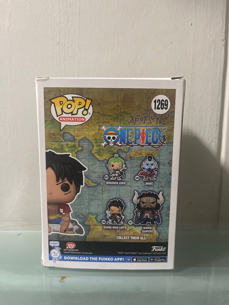 Luffy gear two funko, Hobbies & Toys, Toys & Games on Carousell