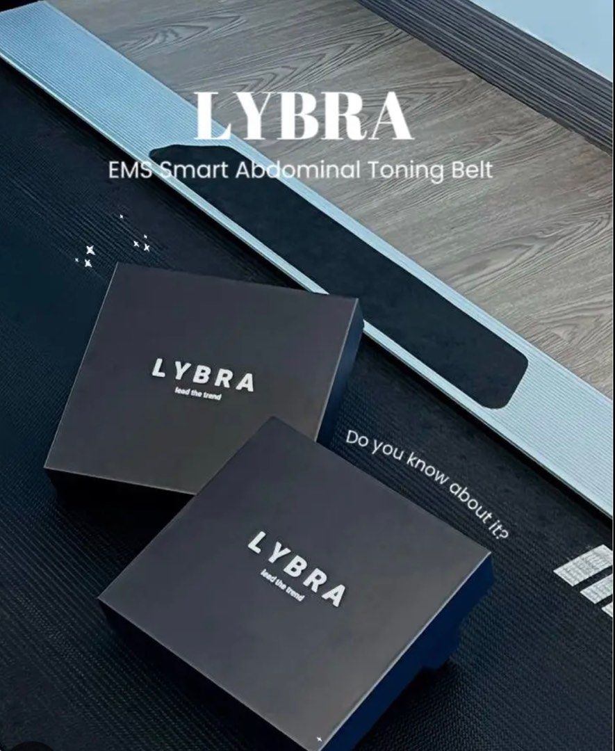 Lybra EMS Smart Slimming Belt, Health & Nutrition, Massage Devices on ...