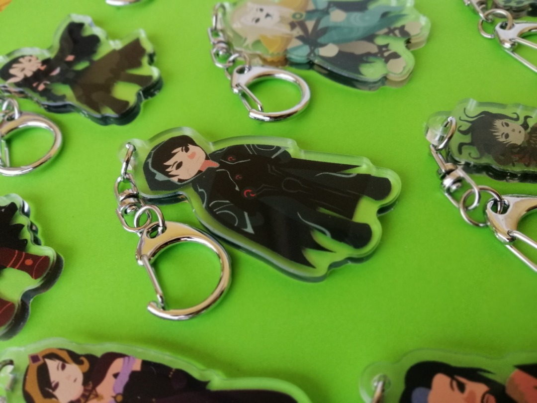 Magic the Gathering Character Double Sided Acrylic Keychains, Hobbies ...