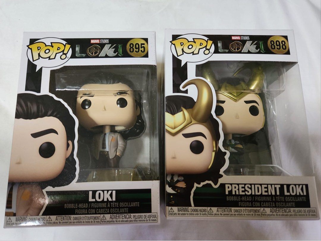 Marvel Loki Funko Pops, Hobbies & Toys, Toys & Games on Carousell