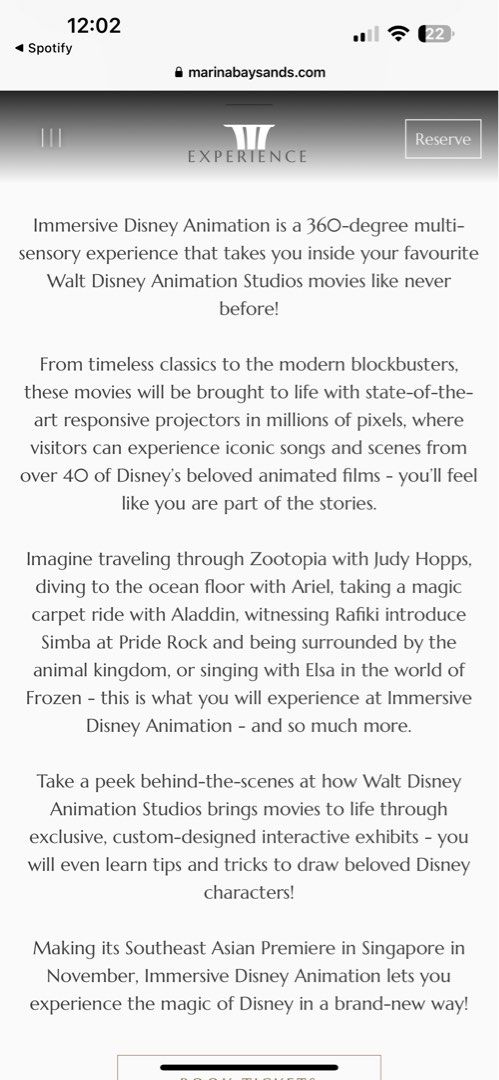 MBS DISNEY movie tickets, Tickets & Vouchers, Event Tickets on Carousell