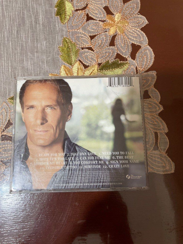 Michael Bolton @ One World One Love Cd., Hobbies & Toys, Music & Media, CDs & DVDs on Carousell