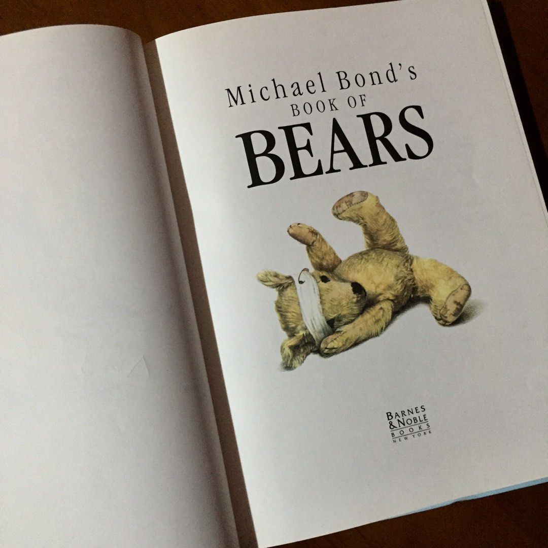 Michael Bond’s Book of Bears: A Collection of Stories by E. Blyton, Arnold Lobel, Joan G ...