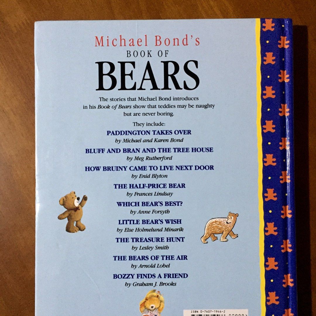 Michael Bond’s Book of Bears: A Collection of Stories by E. Blyton ...