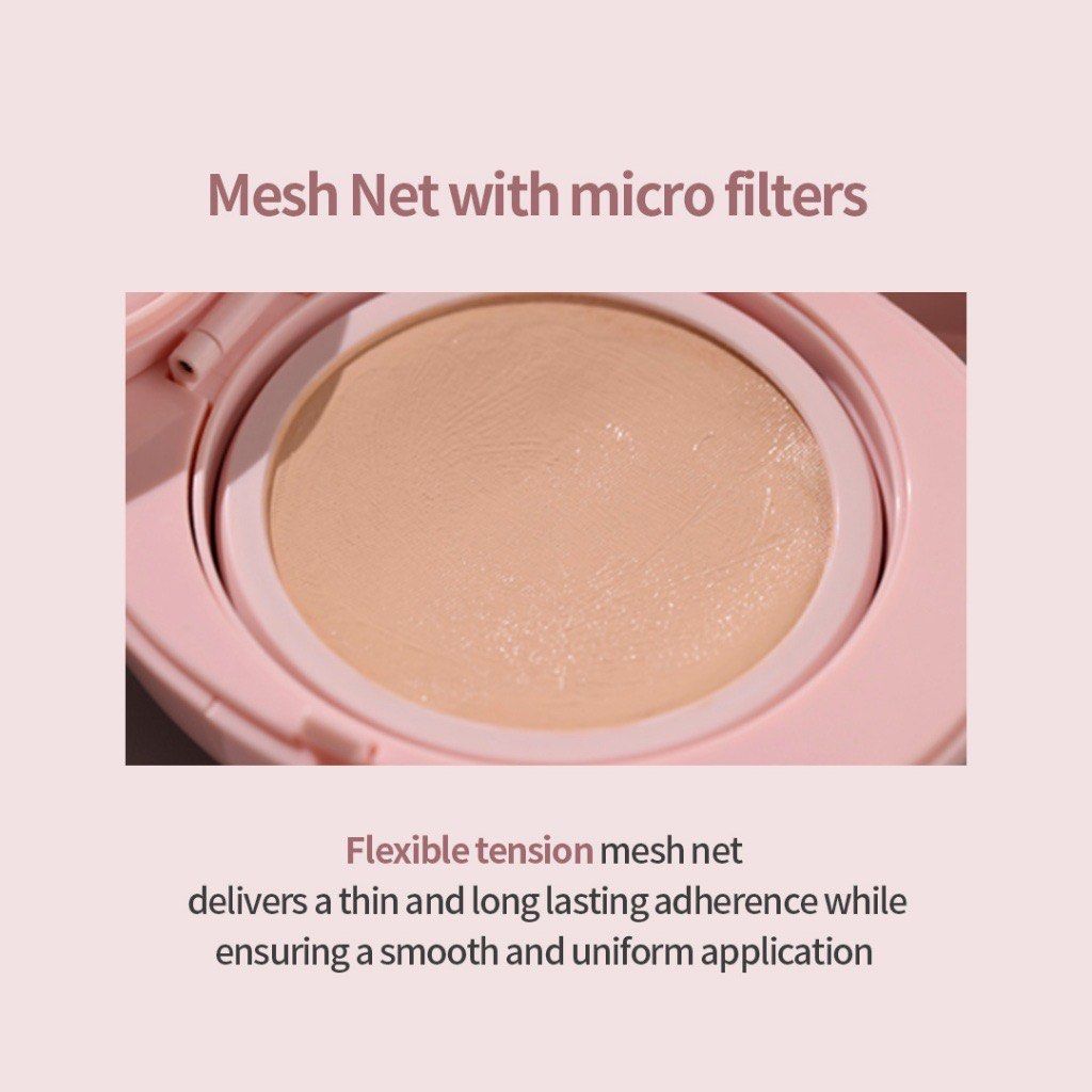 [MILK TOUCH] All-Day Skin Fit MilkyGlow Cushion with refill, Beauty ...