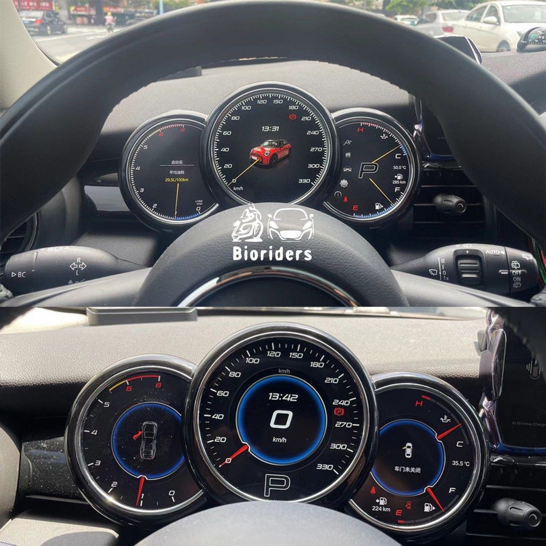 Mini Cooper F56 digital speedometer cluster cockpit Car LCD Cluster ...