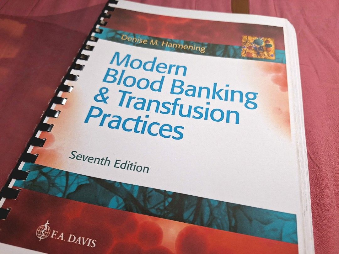 Modern Blood Banking & Transfusion Practices 7th Ed., Hobbies & Toys ...