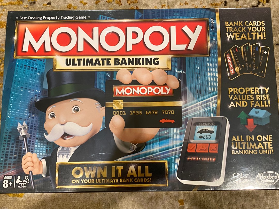 Monopoly Ultimate Banking, Hobbies & Toys, Toys & Games on Carousell