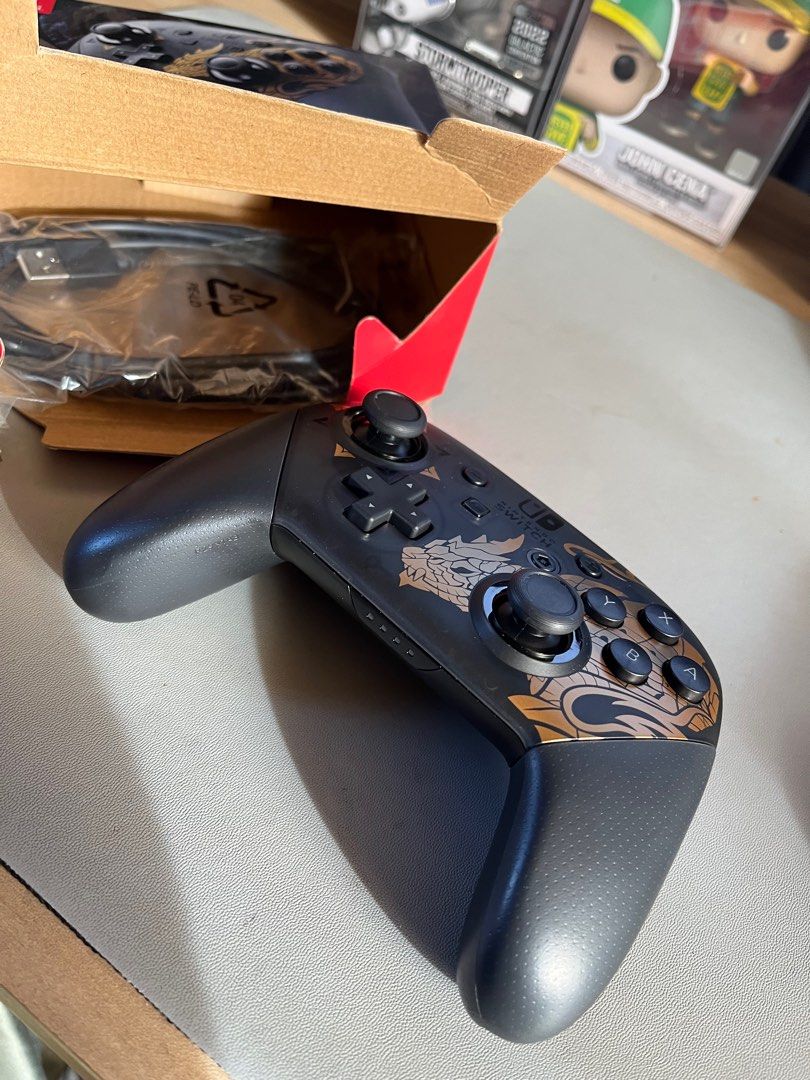 Monster Hunter Rise Switch Pro Controller, Video Gaming, Gaming ...