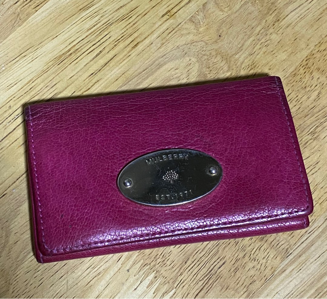 Mulberry compact wallet, Luxury, Bags & Wallets on Carousell