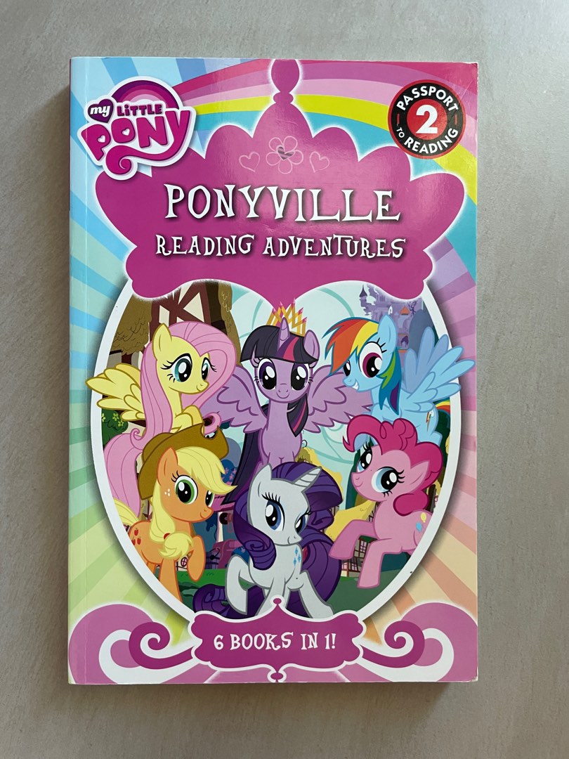 My Little pony story book ponyville 兒童英文故事書, 興趣及遊戲, 書本 & 文具, 小說 & 故事書 ...