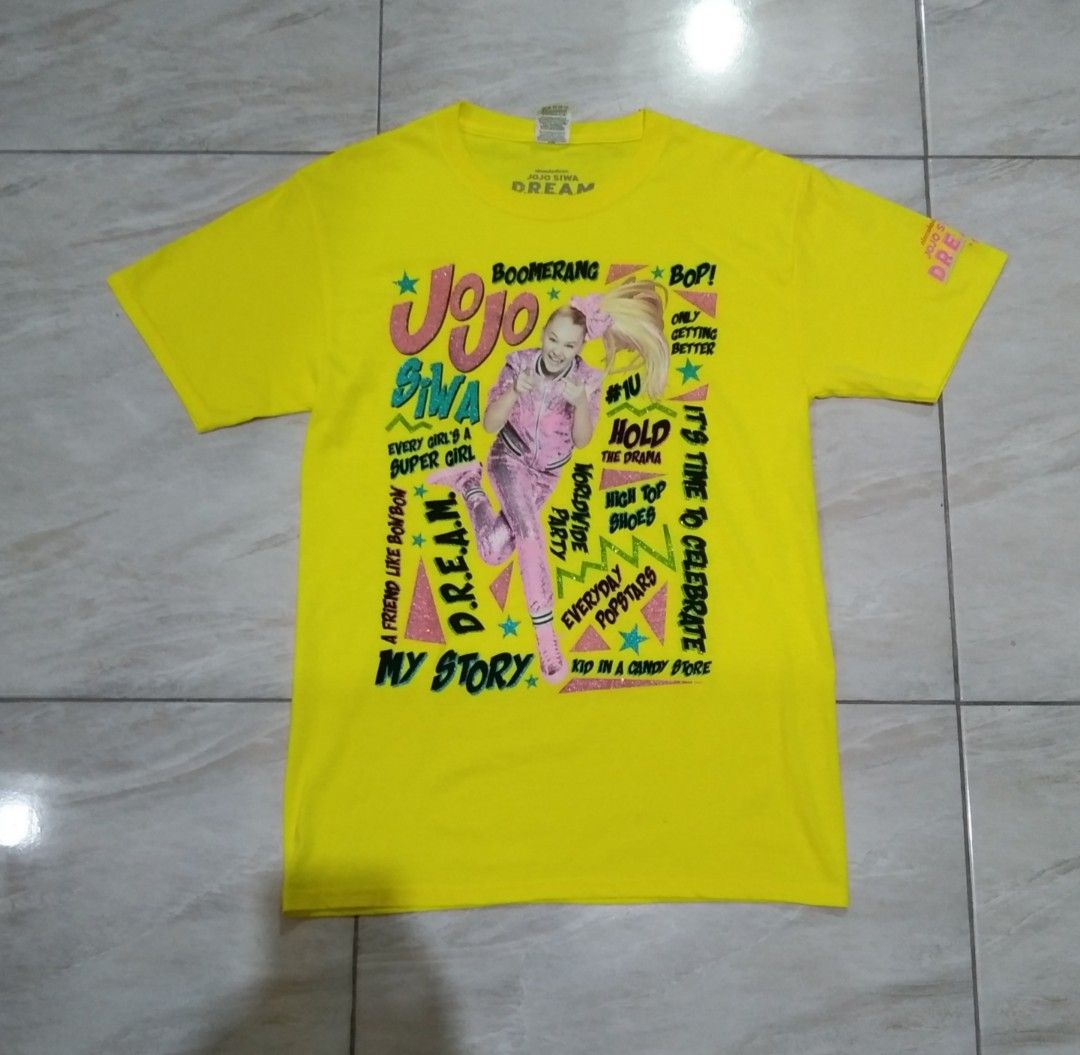 NICKELODEON JOJO SIWA DREAM THE TOUR OFFICIAL MERCH, Fesyen Wanita ...