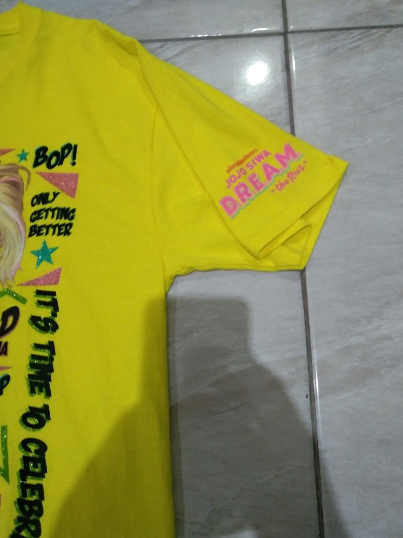 NICKELODEON JOJO SIWA DREAM THE TOUR OFFICIAL MERCH, Fesyen Wanita ...