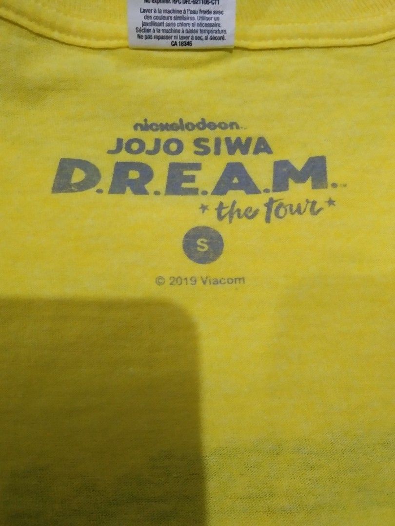 NICKELODEON JOJO SIWA DREAM THE TOUR OFFICIAL MERCH, Fesyen Wanita ...