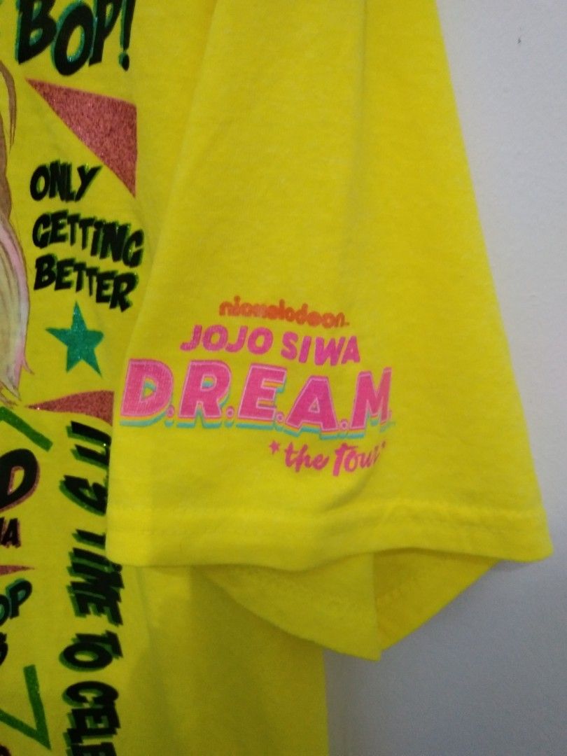 NICKELODEON JOJO SIWA DREAM THE TOUR OFFICIAL MERCH, Fesyen Wanita ...