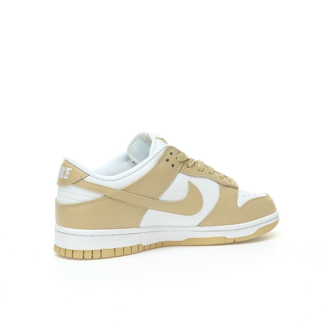Nike SB Dunk Low Retro GS"Tan White", Women's Fashion, Footwear ...
