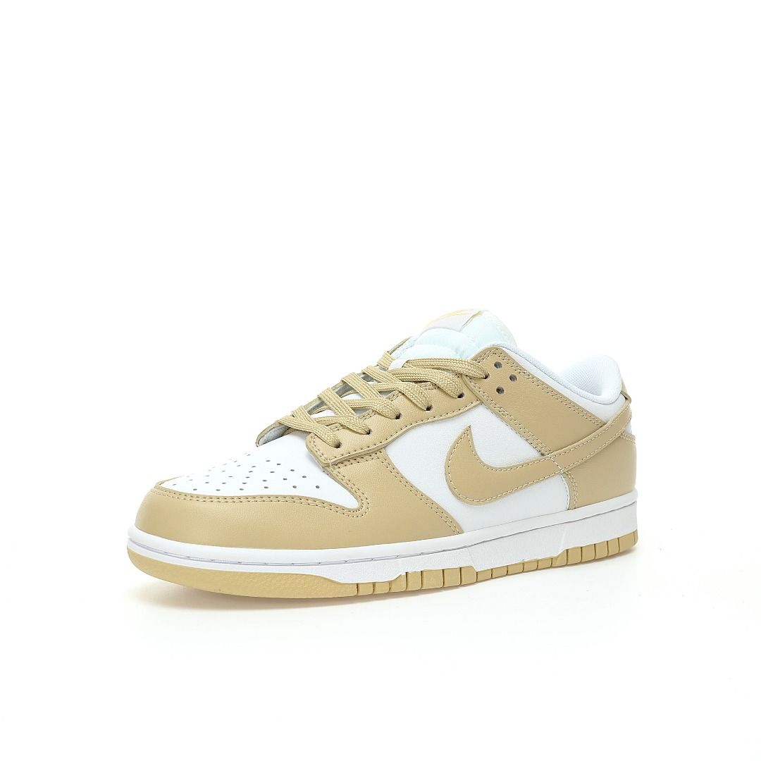 Nike SB Dunk Low Retro GS"Tan White", Women's Fashion, Footwear ...