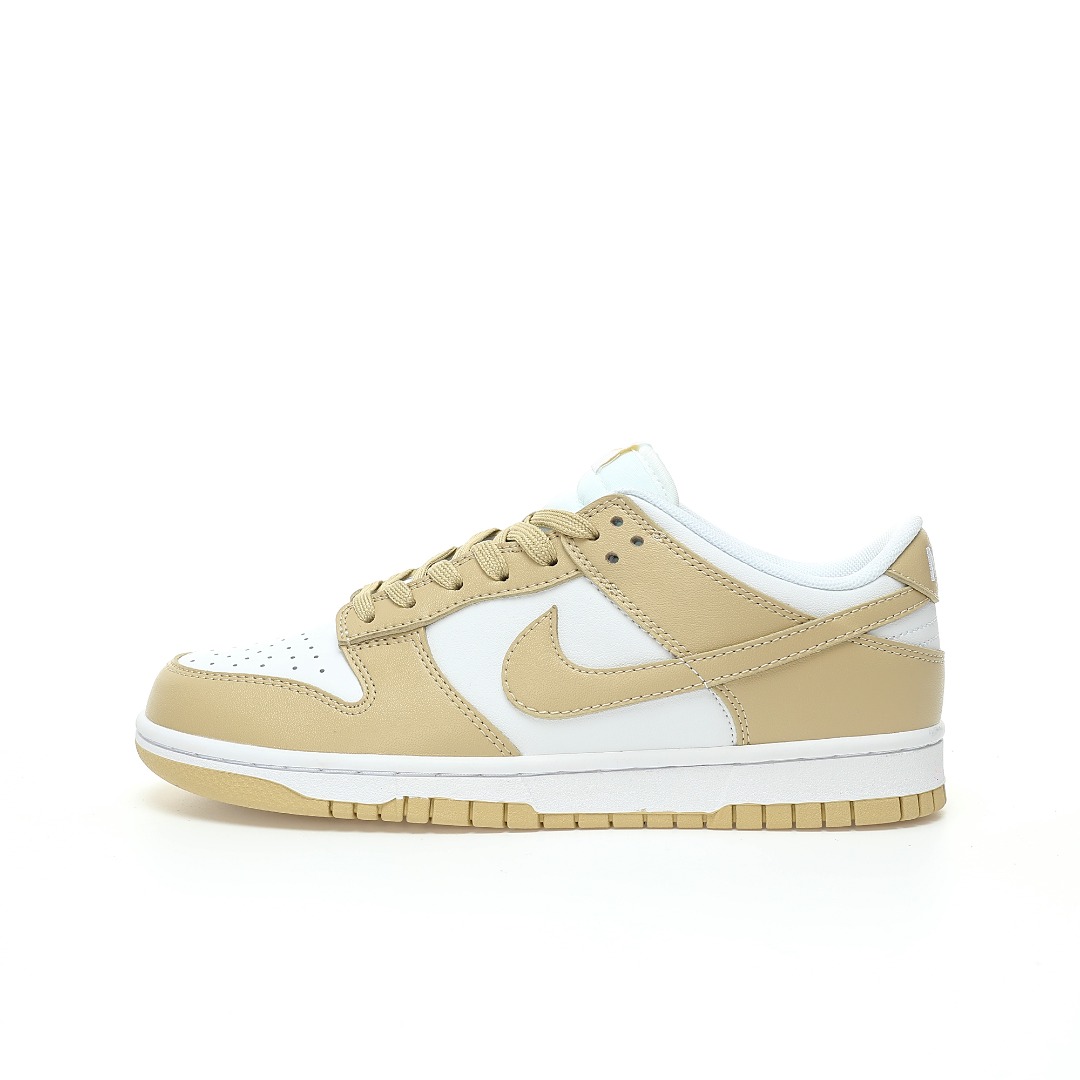 Nike SB Dunk Low Retro GS"Tan White", Women's Fashion, Footwear ...