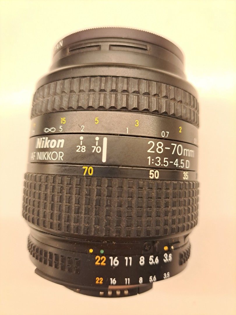 Nikon F50 AF 35mm SLR Film Camera W/ Nikkor AF 28-70mm F/3.5-4.5D Lens ...