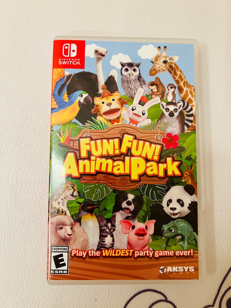 Nintendo 任天堂 NS Switch 高高興興動物園 中英日文美版, 電玩遊戲相關, 電玩、電腦遊戲軟體, Nintendo 任天堂在旋轉拍賣
