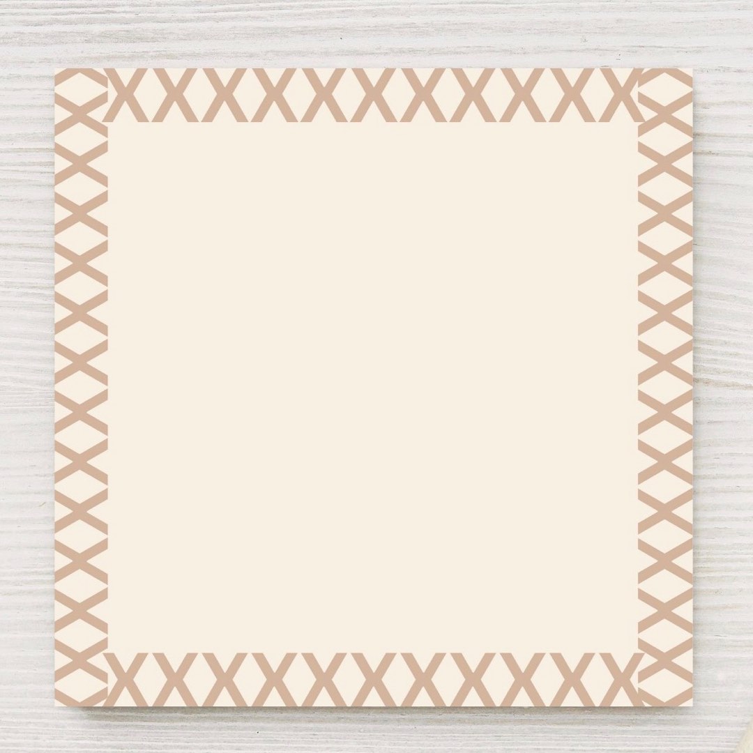 Notepad Aesthetic with Border, Hobbies & Toys, Stationary & Craft ...