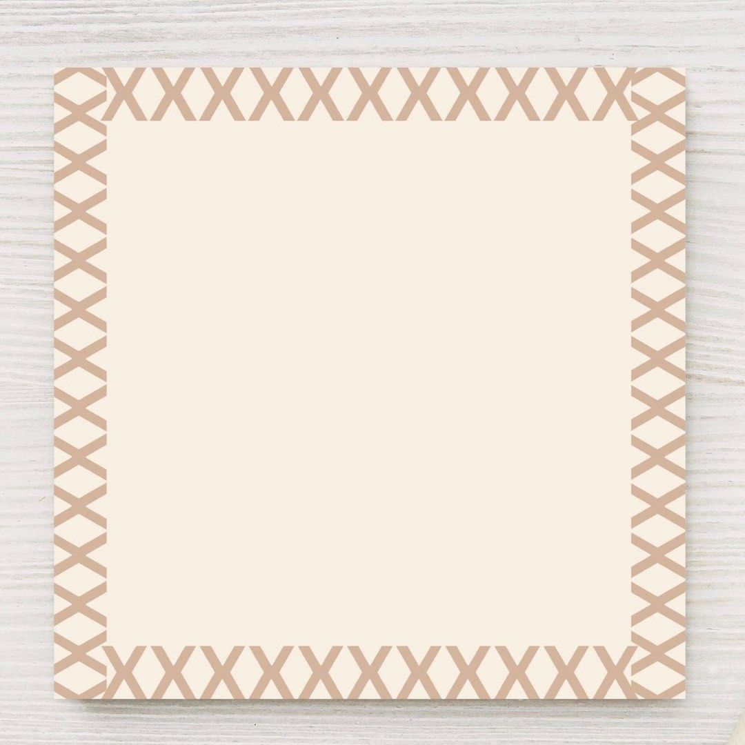 Notepad Aesthetic with Border, Hobbies & Toys, Stationary & Craft ...