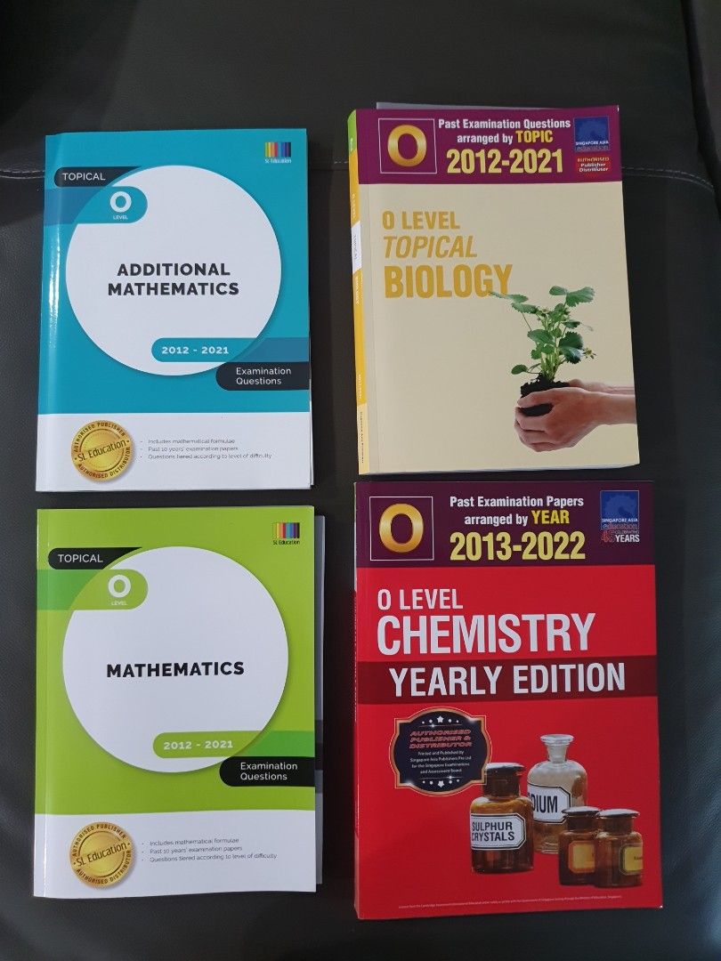 O level Assessment Books for Past Exam Papers ($5 each book), Hobbies & Toys, Books & Magazines ...