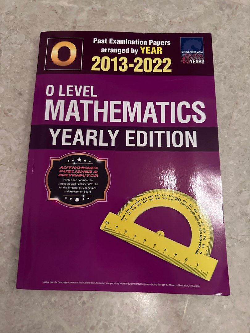 O level Mathematics tys YEARLY, Hobbies & Toys, Books & Magazines ...