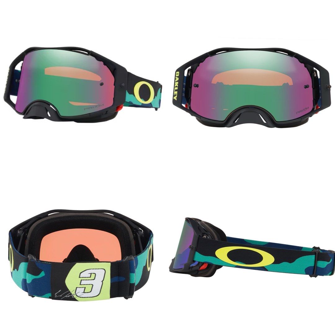 Oakley Limited Edition Airbrake MX Goggles, Men's Fashion, Watches ...