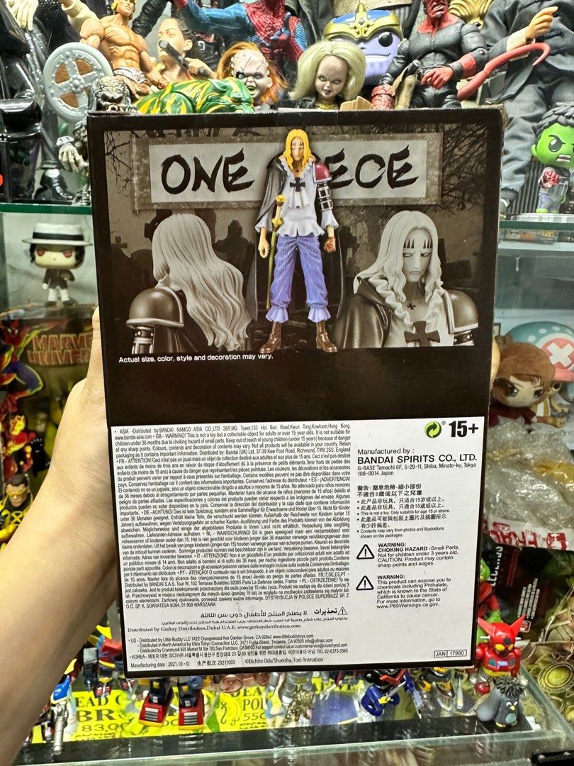 One Piece Basil Hawkins Banpresto Figure, Hobbies & Toys, Toys & Games ...