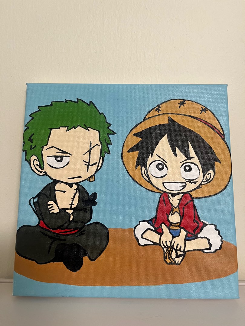 One Piece Painting, Hobbies & Toys, Stationery & Craft, Art & Prints on ...