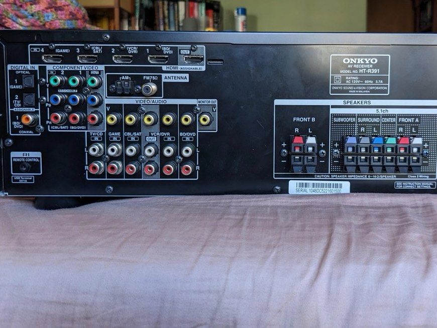 Onkyo HT-R 391 AV Receiver, Audio, Soundbars, Speakers & Amplifiers on ...