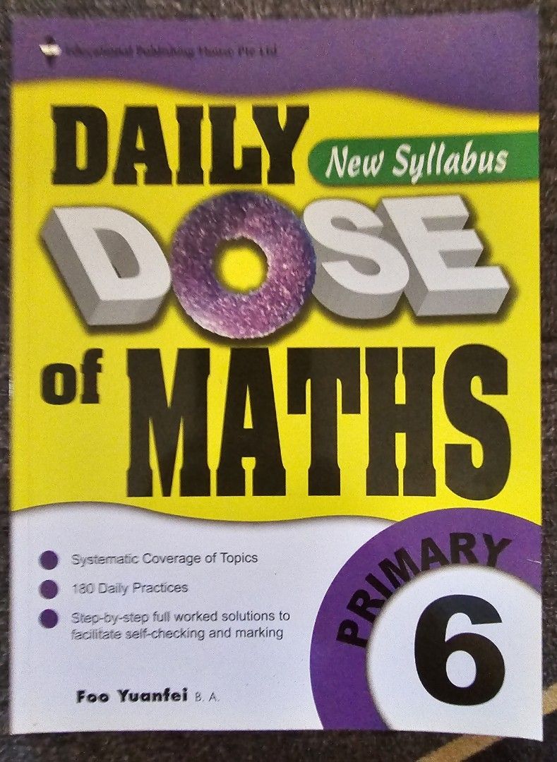 P6, primary 6 Daily dose of maths (psle revision), Hobbies & Toys ...