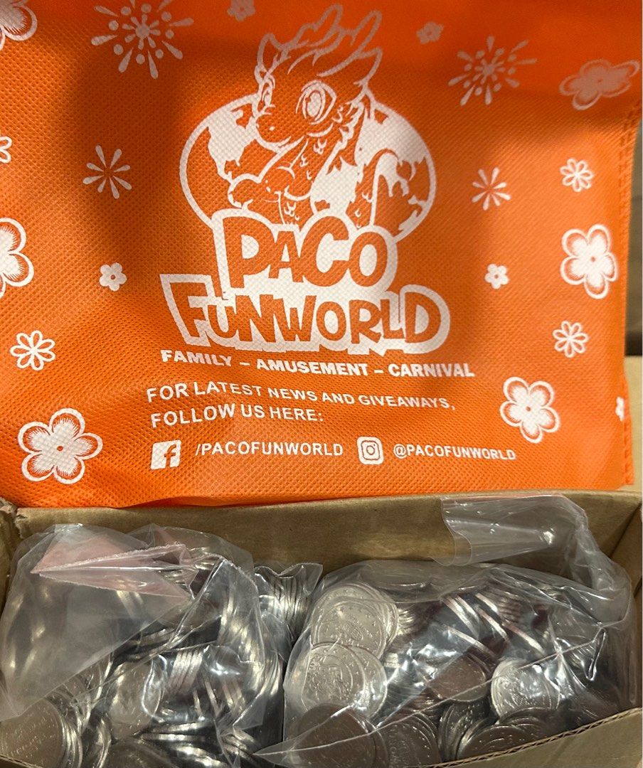 Flash Deal !!!! Paco Funworld Token Valid till 30 Now 2023(Wangan ...
