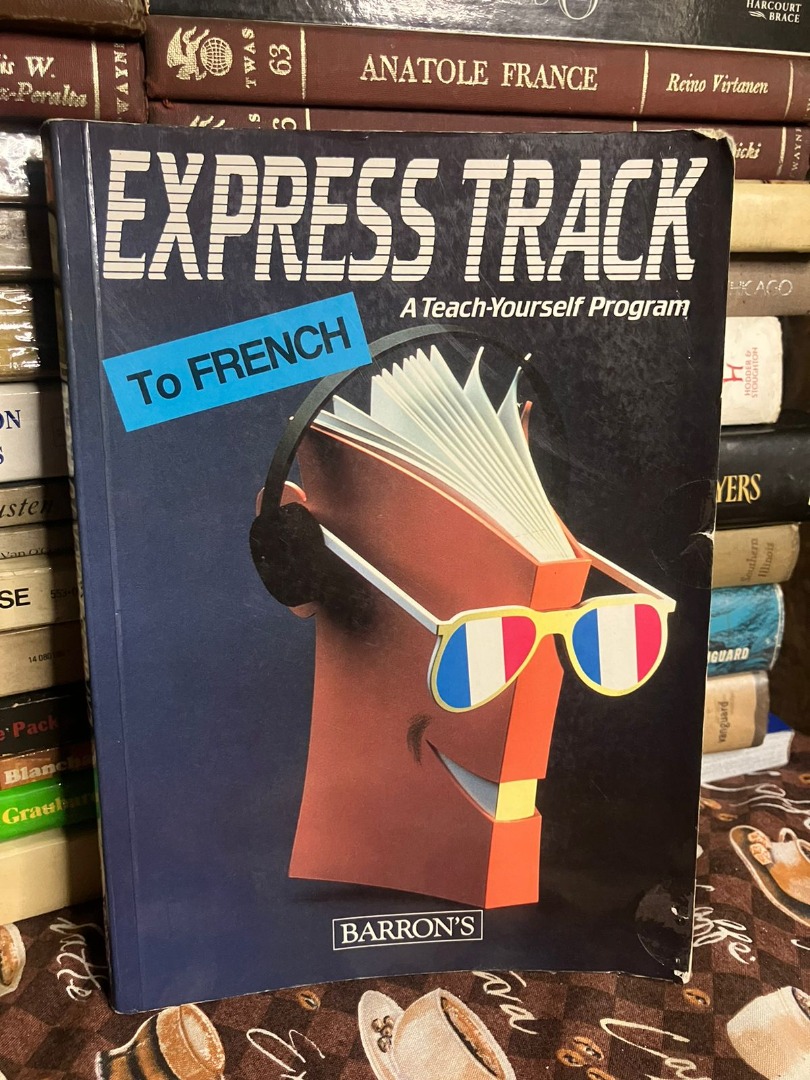 PAPERBACK Express Track to French Learn Language France Book by Anne ...