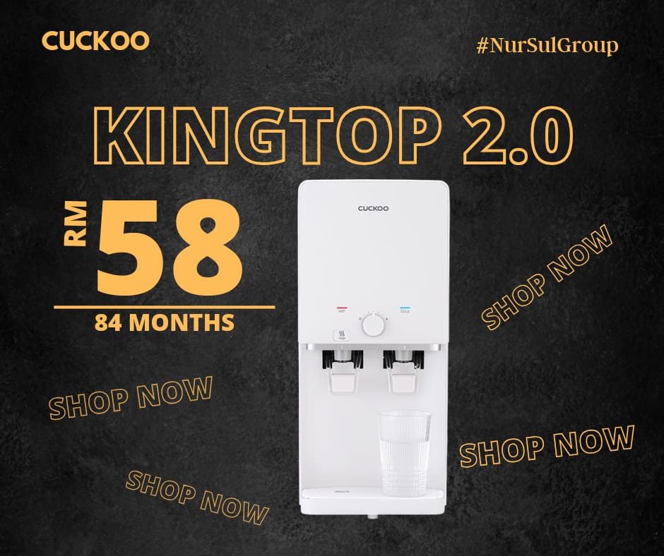 PENAPIS AIR CUCKOO 3 SUHU PERCUMA PEMASANGAN, TV & Home Appliances, Kitchen Appliances, Water ...