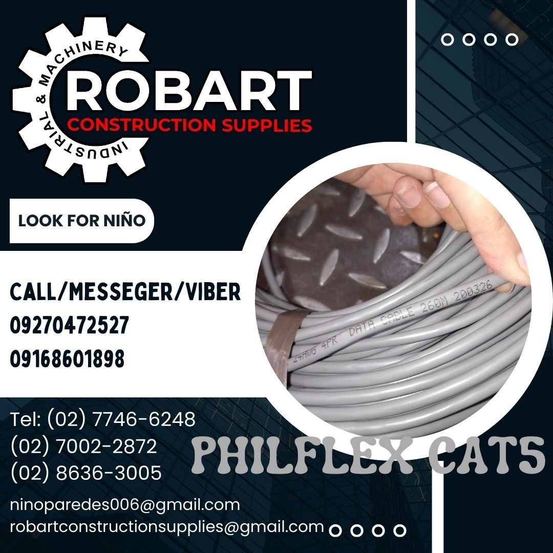 PHILFLEX CAT5, Commercial & Industrial, Construction Tools & Equipment on Carousell