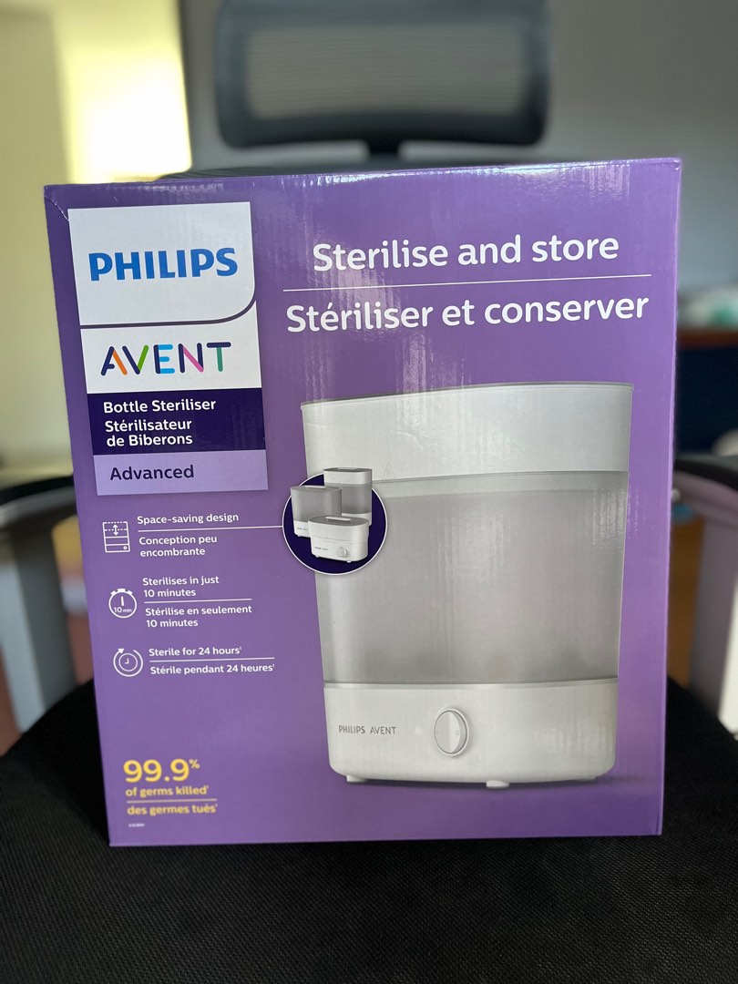 Philips AVENT Advanced Electric Steam Sterilizer, Babies & Kids ...