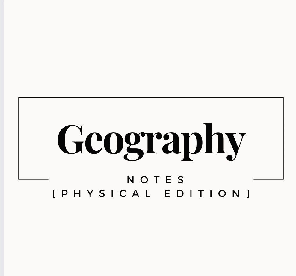 Physical geography notes [softcopy], Hobbies & Toys, Books & Magazines ...