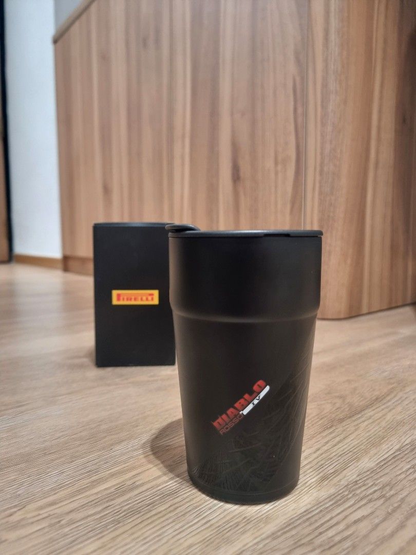 Pirelli Diablo Rosso Double Layer Stainless Steel Coffee Cup, Hobbies ...