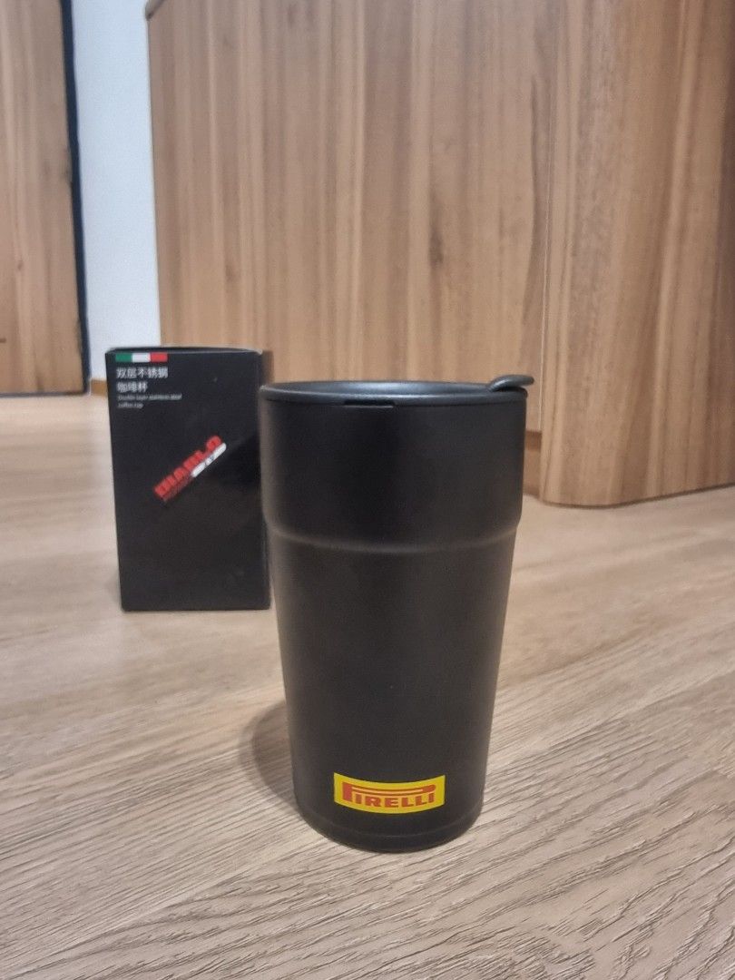 Pirelli Diablo Rosso Double Layer Stainless Steel Coffee Cup, Hobbies ...
