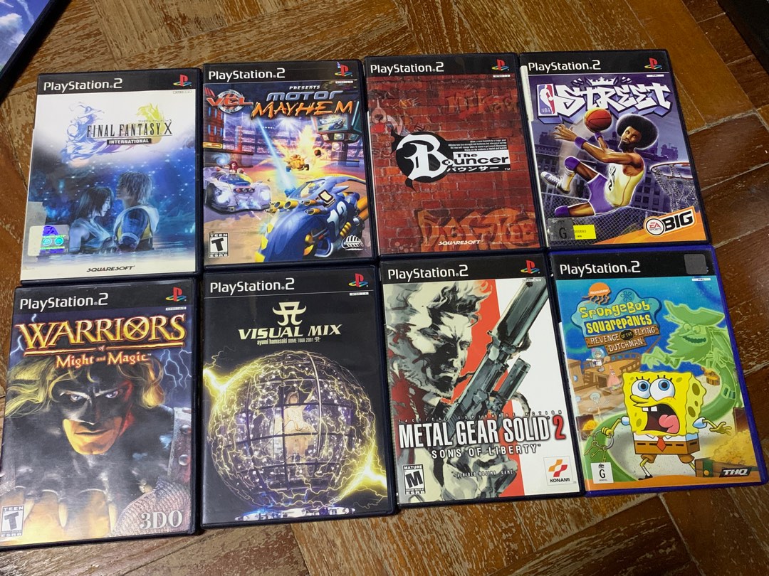 PlayStation 2 PS2 assorted games, Video Gaming, Video Games ...