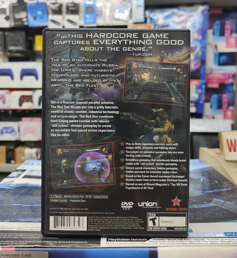 Playstation 2 The Red Star ( Signature on the Manual ), Video Gaming ...