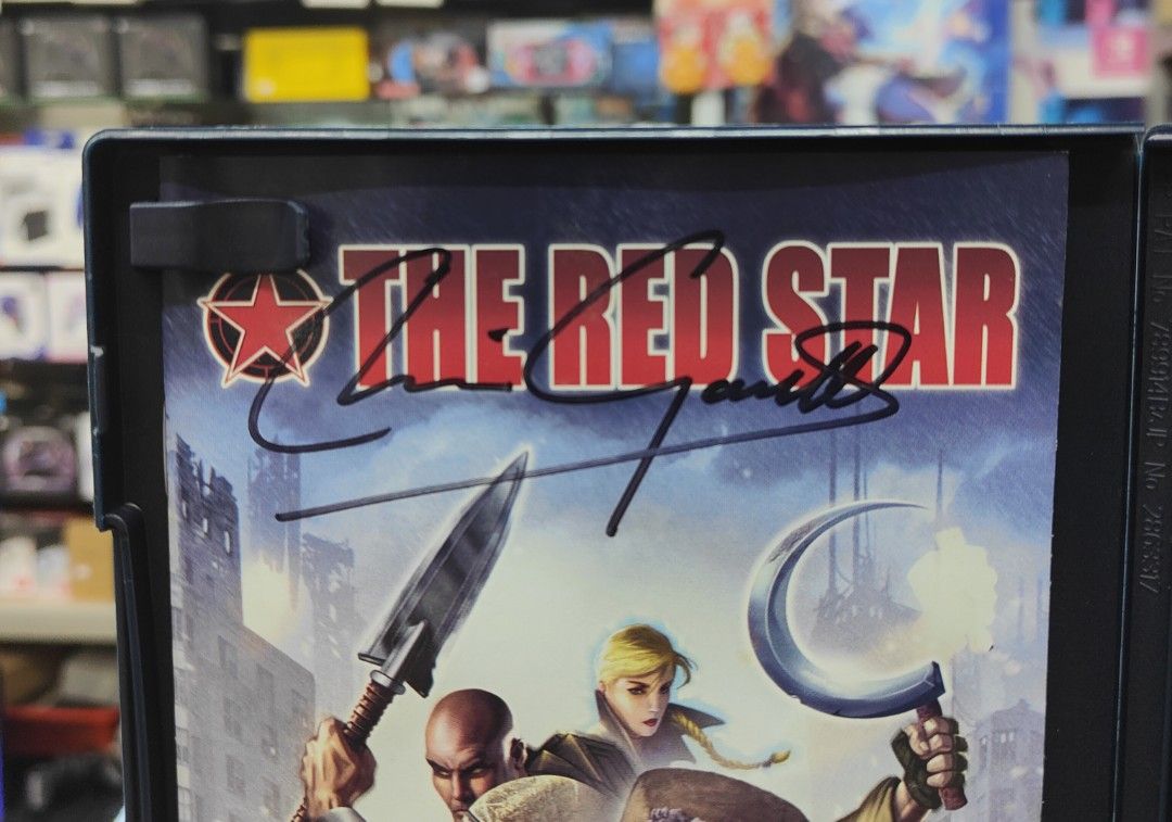 Playstation 2 The Red Star ( Signature on the Manual ), Video Gaming ...