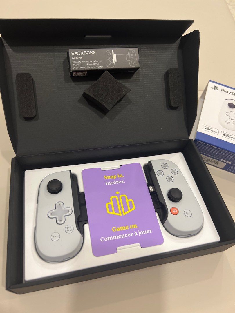 PlayStation Backbone PS5 - Lightning version, Video Gaming, Gaming ...