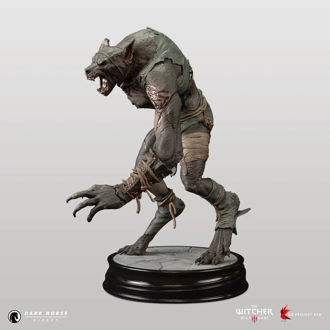 [PO] DARK HORSE The Witcher 3: Wild Hunt Werewolf Statue, Video Gaming ...