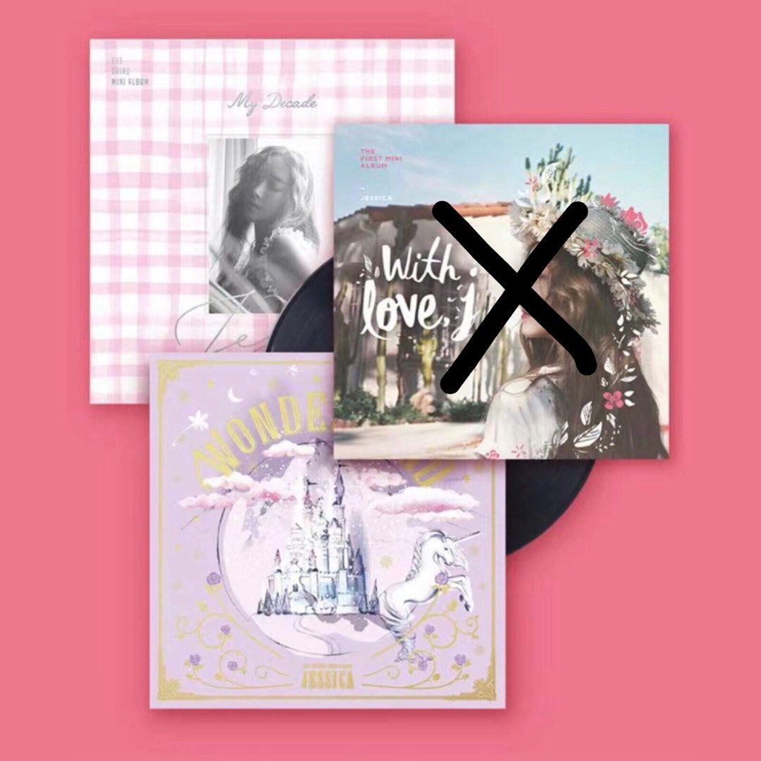 [PO] Jessica Jung Official Albums Wonderland My Decade, Hobbies & Toys ...