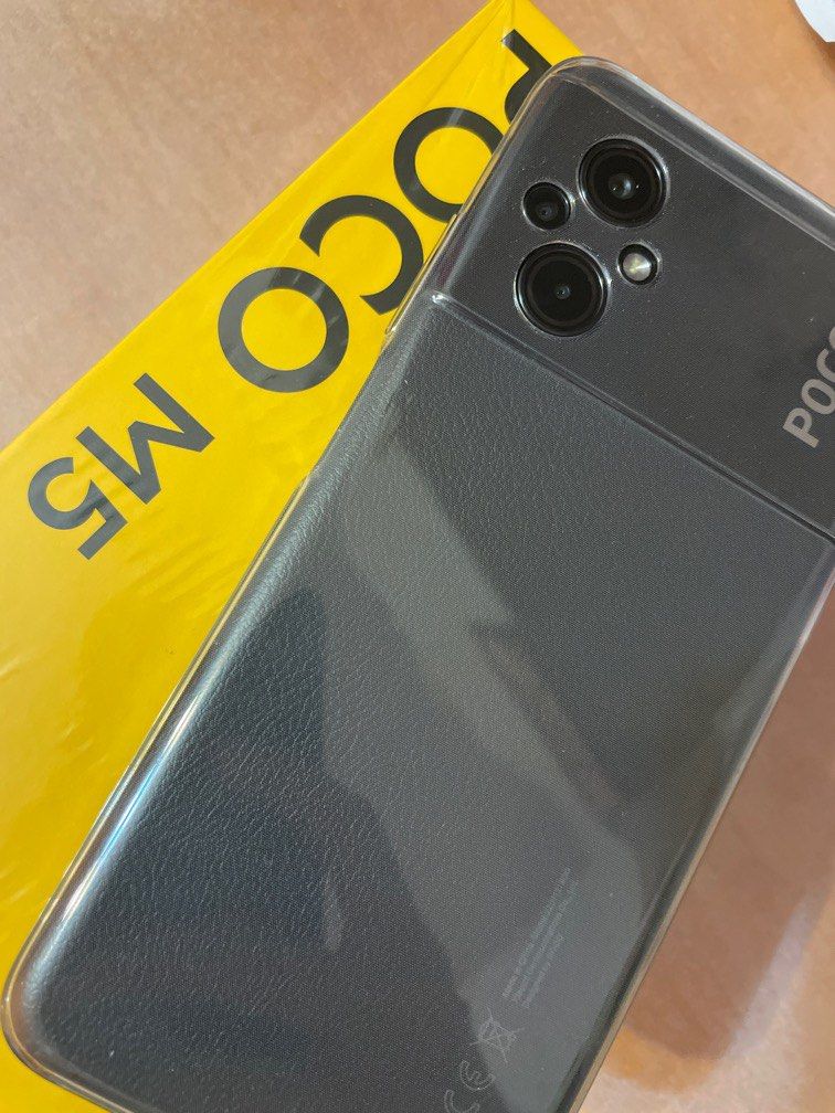 POCO M5 Black 4GB RAM 64GB ROM, Mobile Phones & Gadgets, Mobile Phones ...